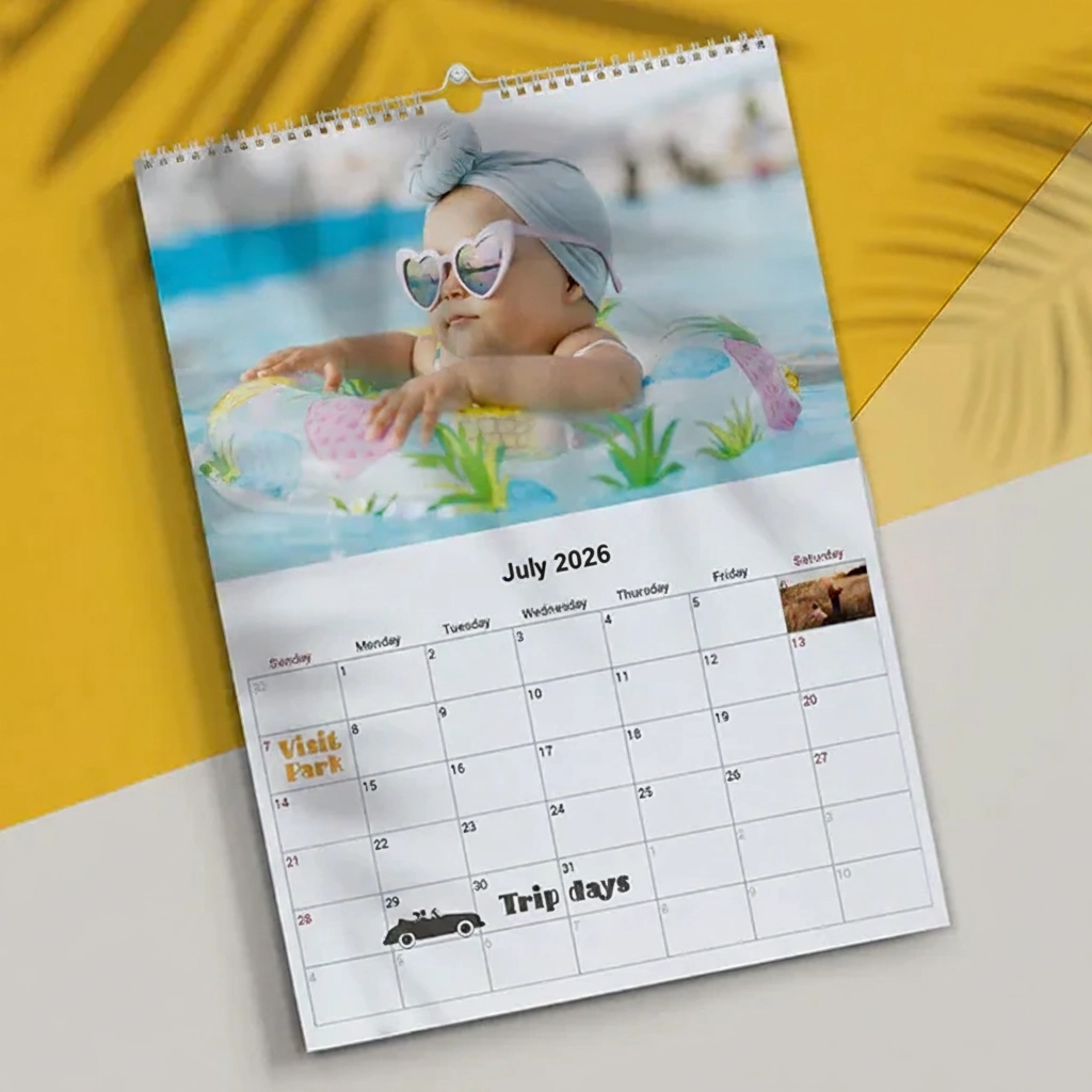 Personalised Calendar 2025 - A3 Wall Calendar