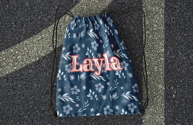 Photo Drawstring Bag