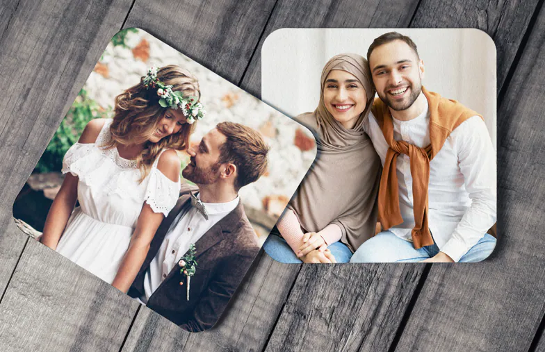 Personalised Photo Coasters