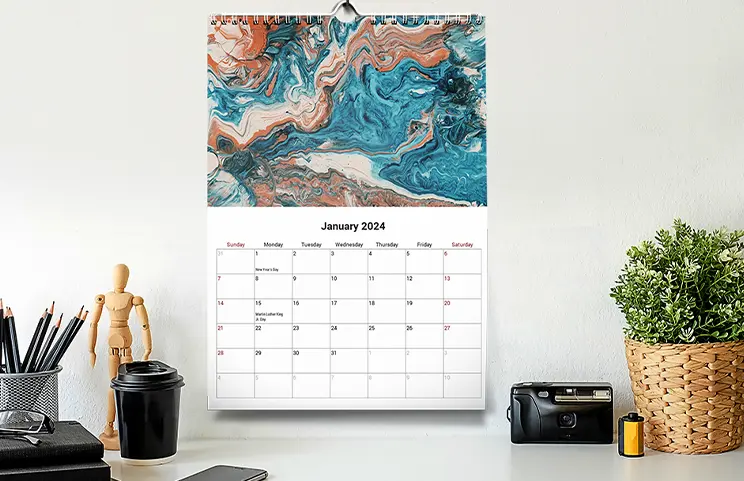 Up to 83% OFF Personalised Calendars 2025 | Make in 5 Mins