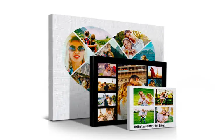 Canvas Collage | Print Photo Collages on Canvas | Printerpix