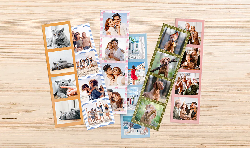 Magnetic Photo Strip | Photo Booth Magnetic Strips