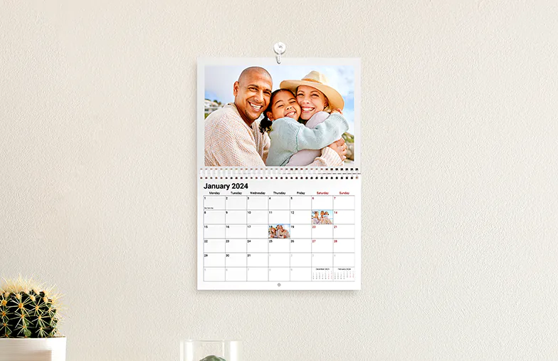 Personalised Double Calendars 2024
